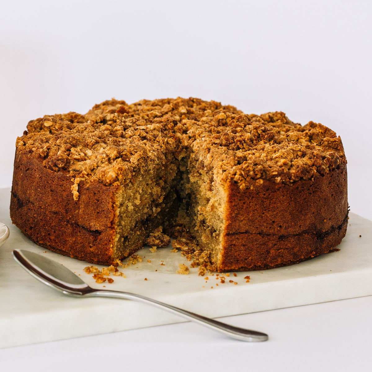 Fix & Fogg | PEANUT BUTTER CRUMBLE CAKE