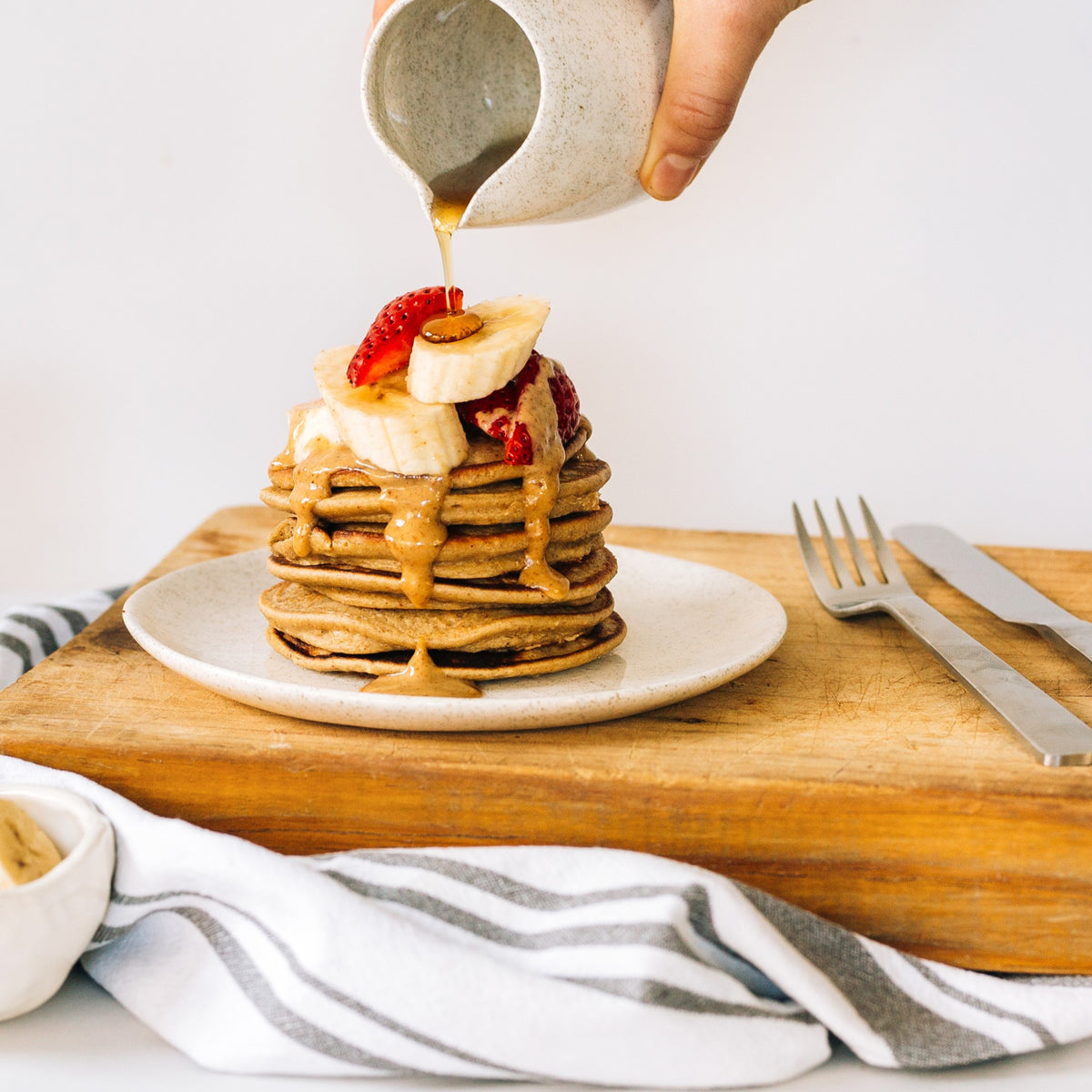Fix & Fogg | PEANUT BUTTER PANCAKES