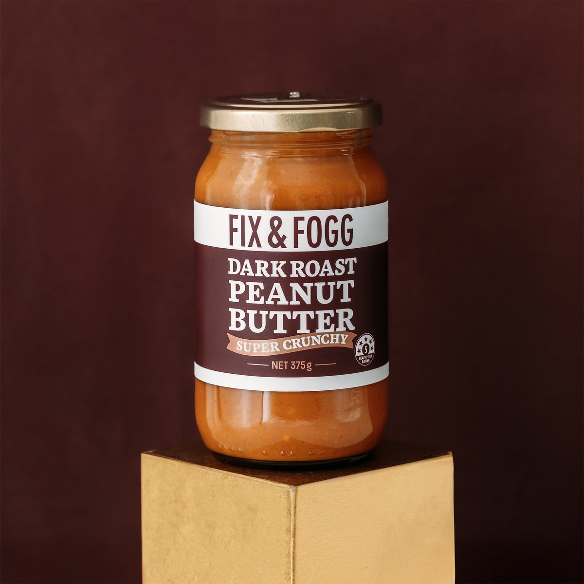 Fix & Fogg | Dark Roast Super Crunchy Peanut Butter